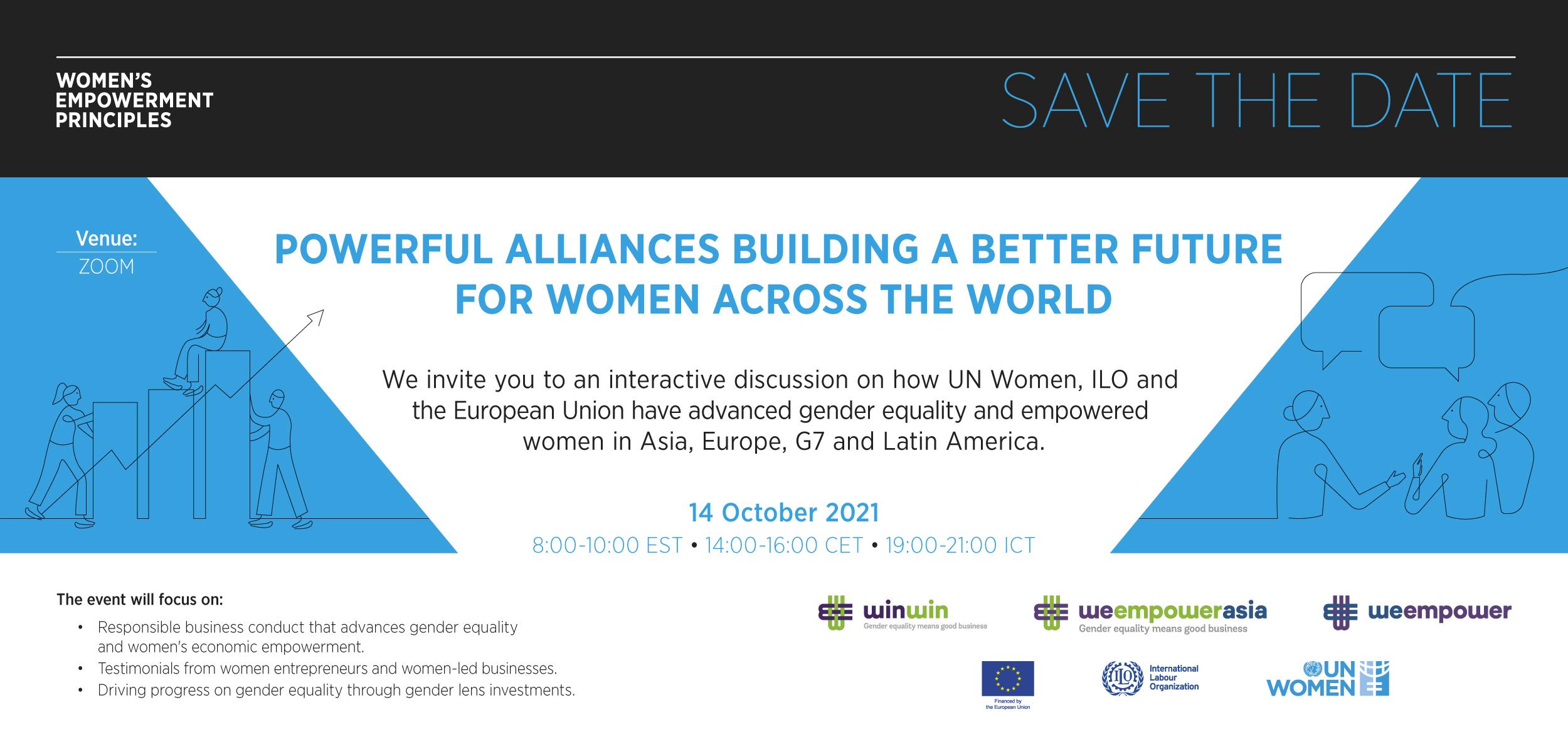 Powerful alliances building a better future for women across the world ...