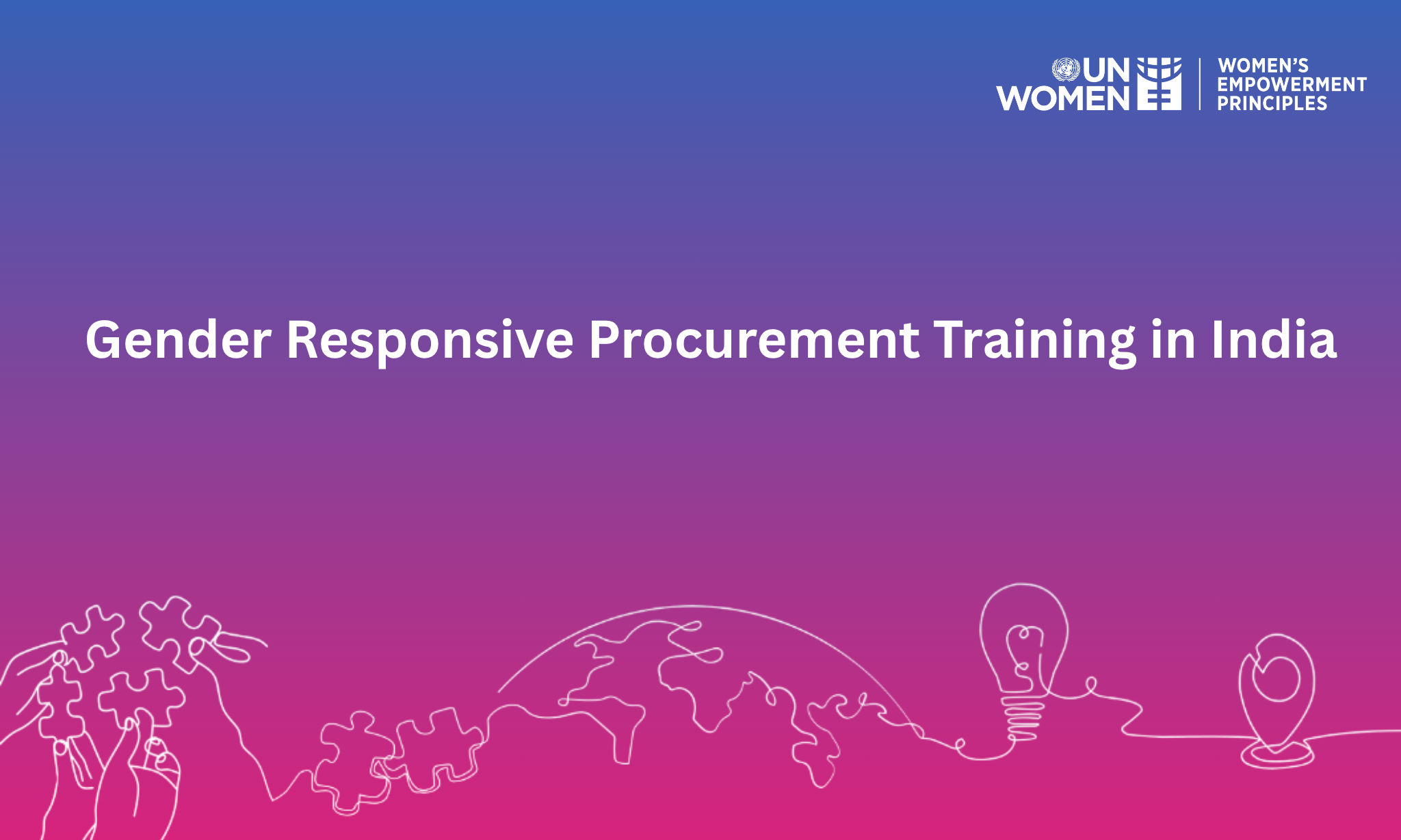 Gender Responsive Procurement Training in India | WEPs